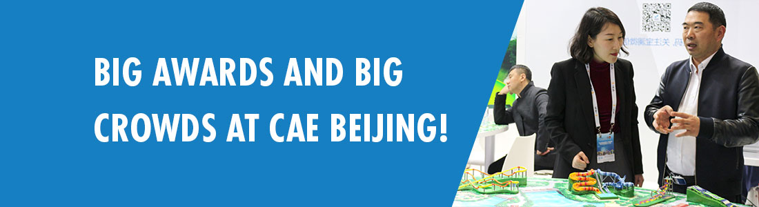 ProSlide - Big Awards and Big Crowds at CAE Beijing!