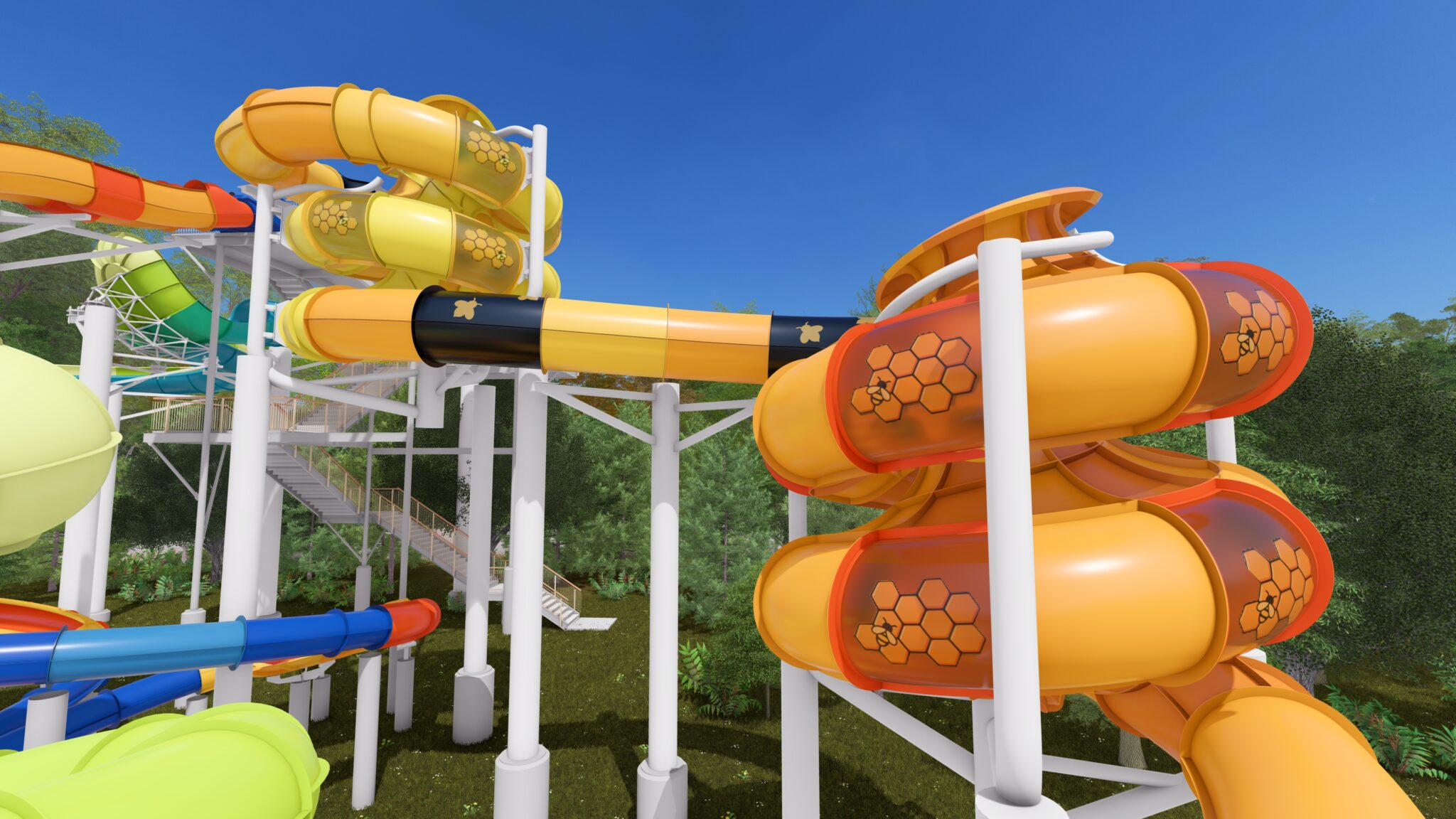 ProSlide - ProSlide Breaks New Ground in Water Ride Design with HIVE™